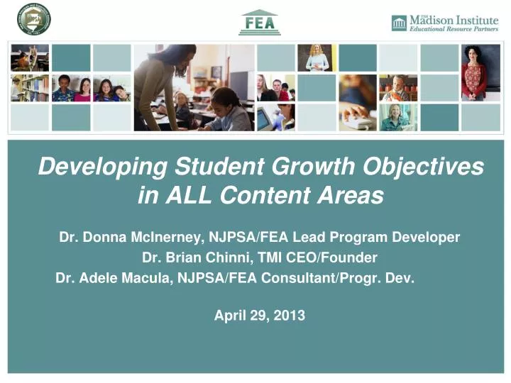 PPT - Developing Student Growth Objectives in ALL Content Areas ...