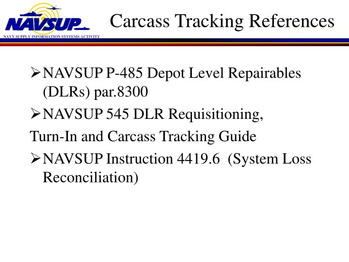 PPT - CARCASS TRACKING PowerPoint Presentation - ID:2405045