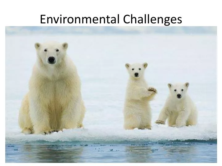 PPT - Environmental Challenges PowerPoint Presentation, free download ...
