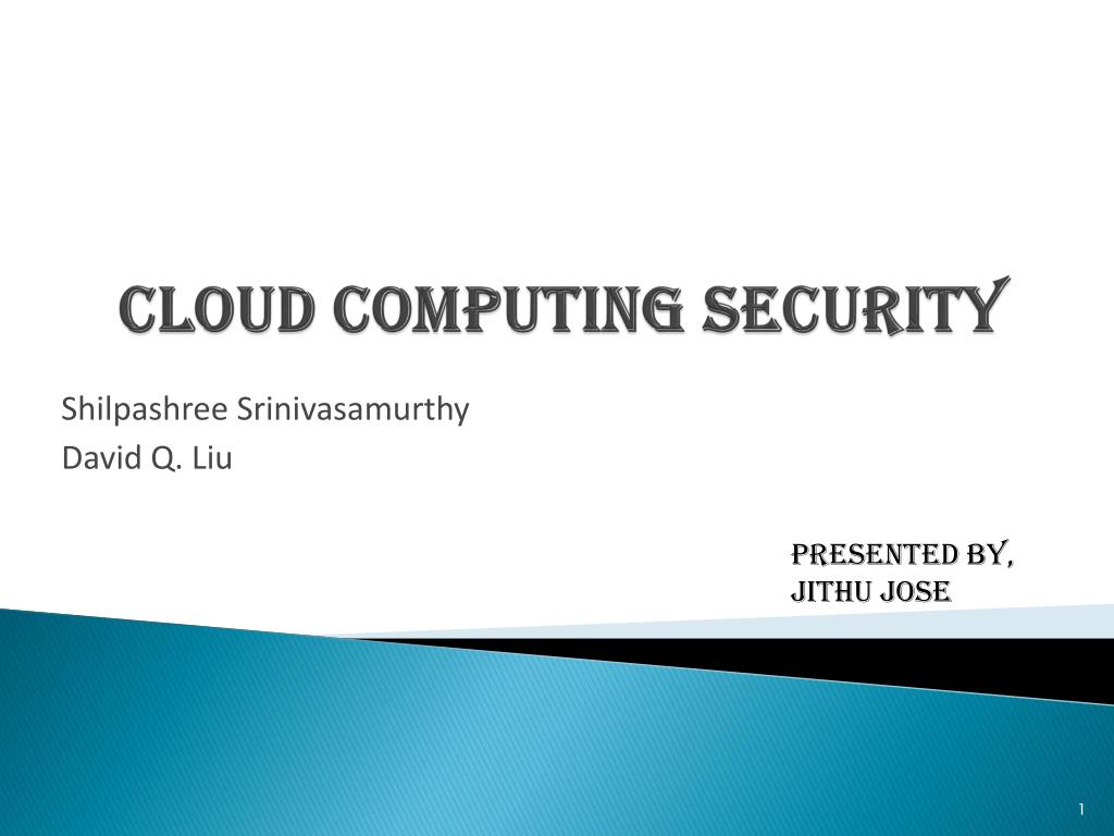Ppt Cloud Computing Security Powerpoint Presentation Free Download