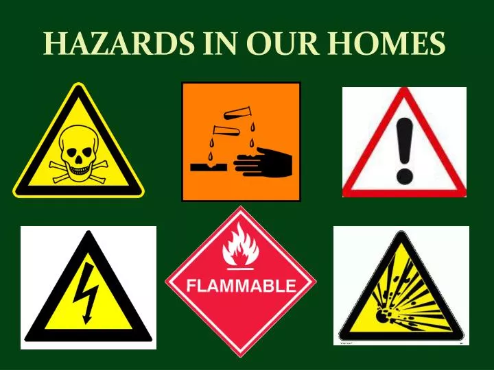 PPT - HAZARDS IN OUR HOMES PowerPoint Presentation, free download - ID ...