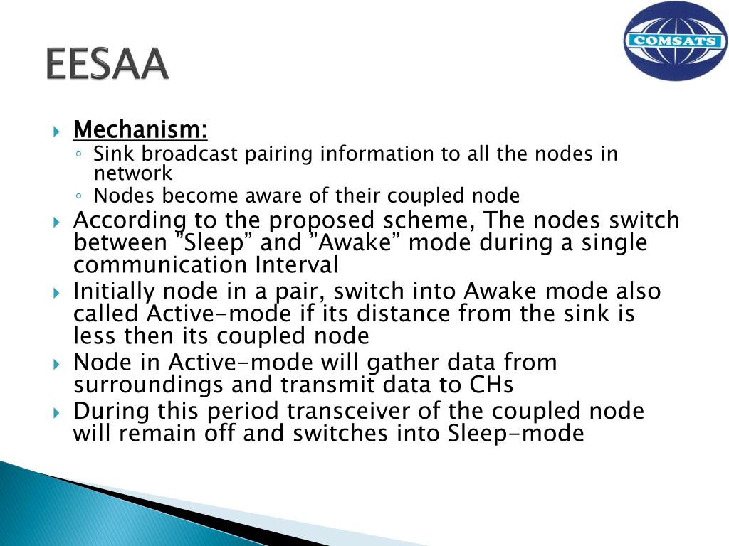 PPT - EESAA: Energy Efficient Sleep Awake Aware Intelligent Sensor ... PPT - EESAA: Energy Efficient Sleep Awake Aware Intelligent Sensor ...