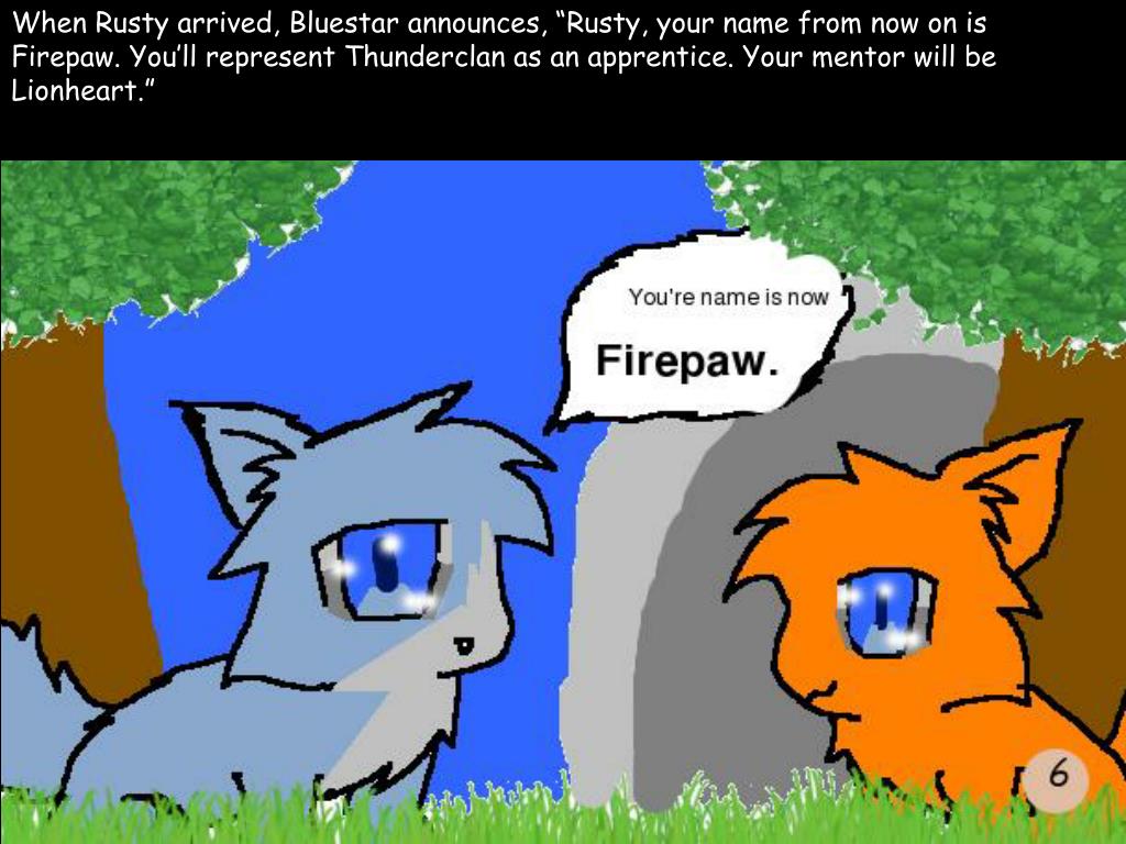 Ppt There Was A Fierce Fight With Thunderclan And Riverclan
