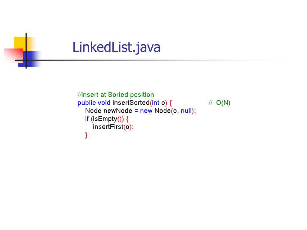 Ppt Java And Linked List Implementation Powerpoint Presentation Id2407019 8777