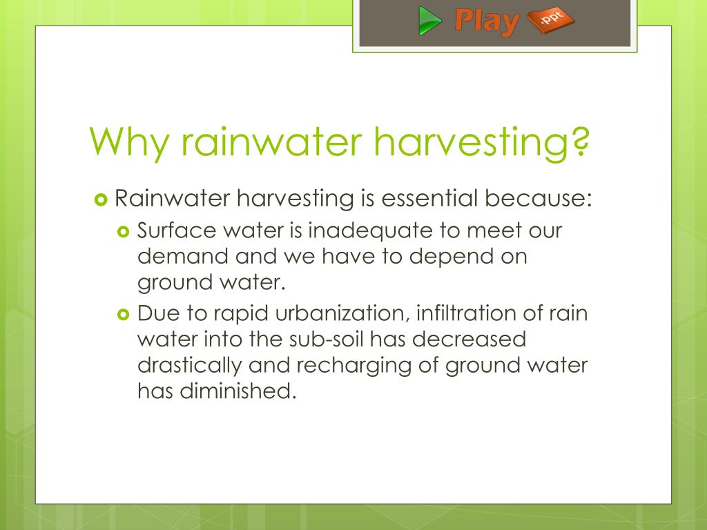 PPT - Rainwater Harvesting PowerPoint Presentation, free download - ID ... PPT - Rainwater Harvesting PowerPoint Presentation, free download - ID ...
