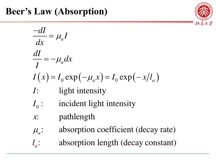 PPT - Absorption and Scattering PowerPoint Presentation - ID:2407461