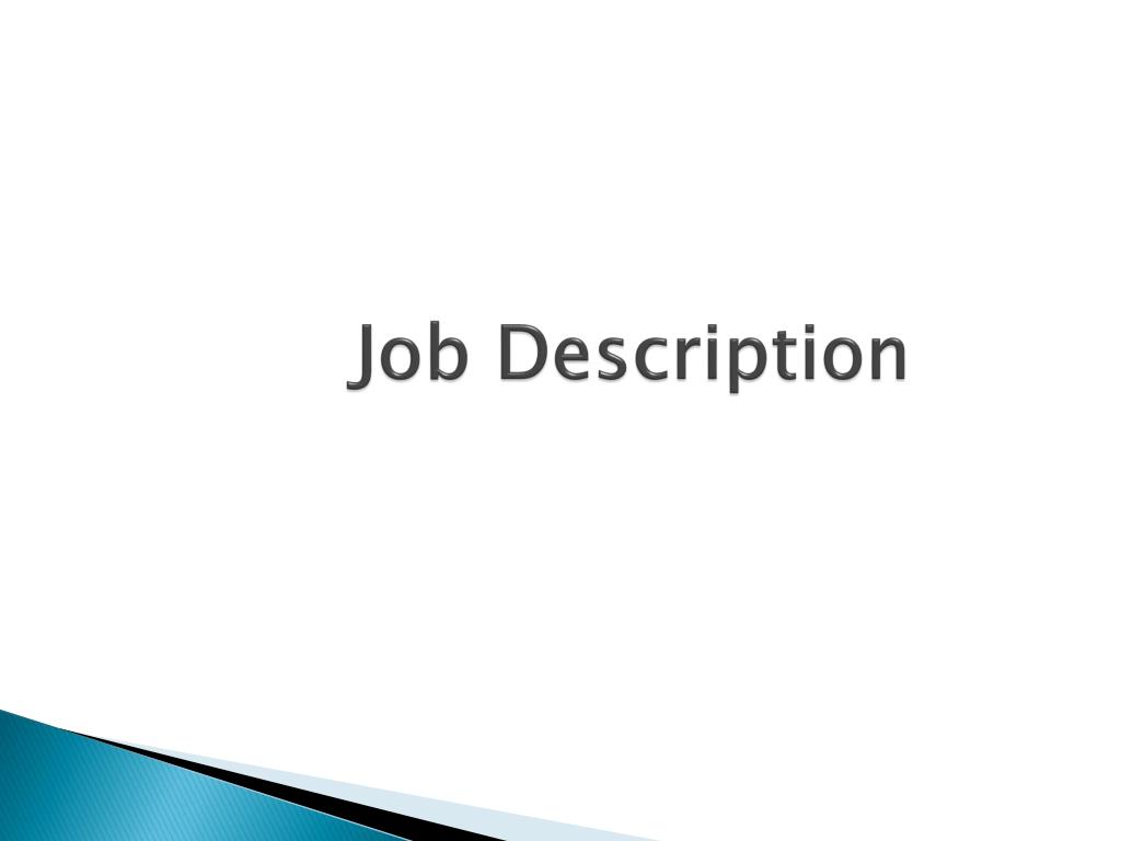 PPT - Personnel Psychology: Job Analysis PowerPoint Presentation, free ...