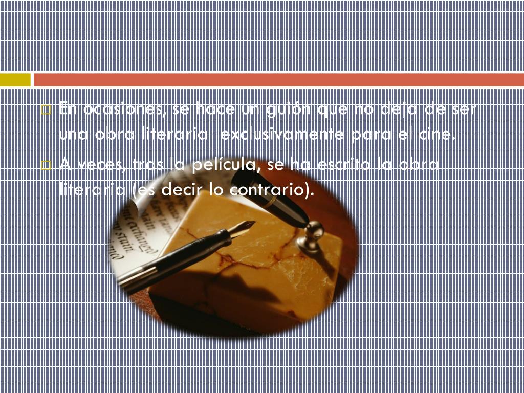 PPT - Relación entre cine y literatura PowerPoint Presentation, free ...