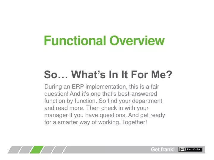 PPT - Functional Overview PowerPoint Presentation, free download - ID ...