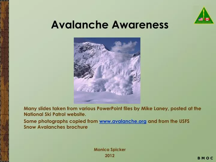 PPT - Avalanche Awareness PowerPoint Presentation, free download - ID:2408077