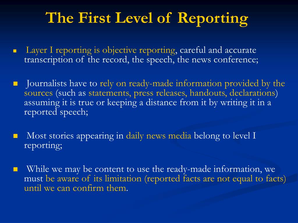 PPT - The Fourth Estate: Journalism as Part of Our Government ...