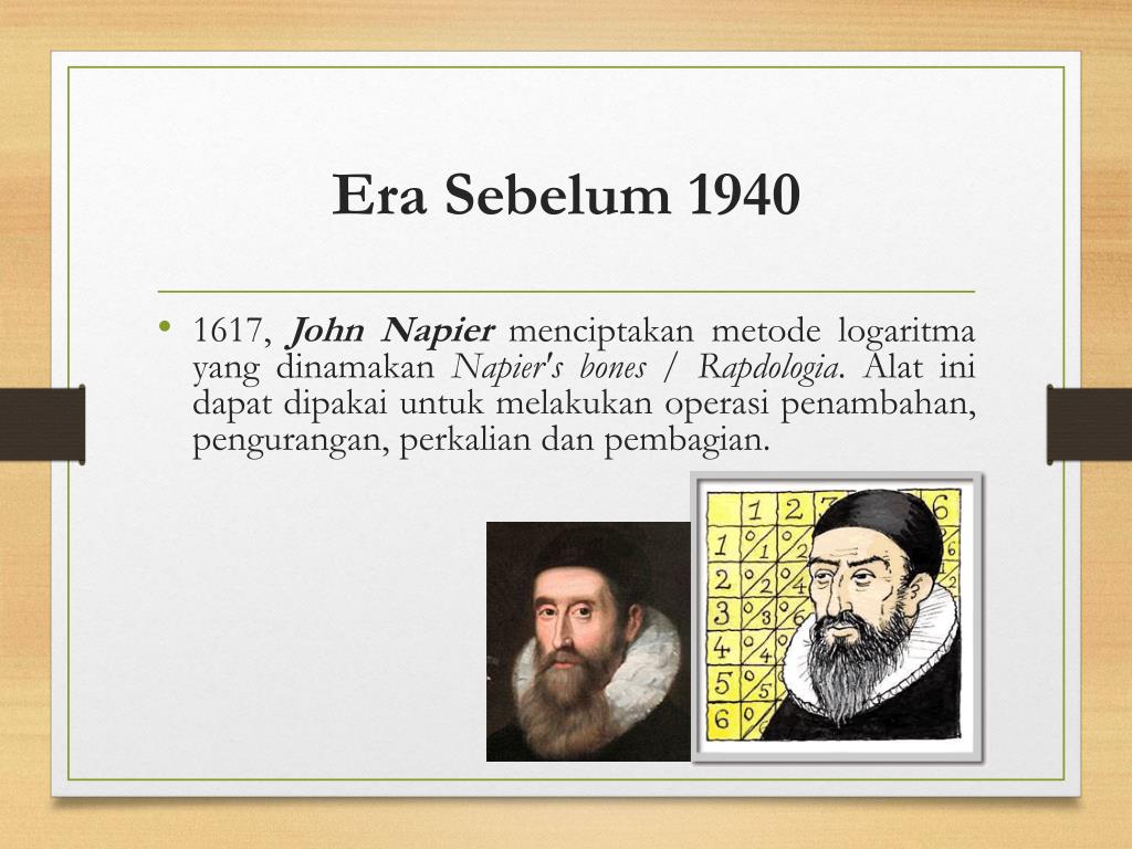 PPT - PENGANTAR TEKNOLOGI INFORMASI Perkembangan dan Klasifikasi ...