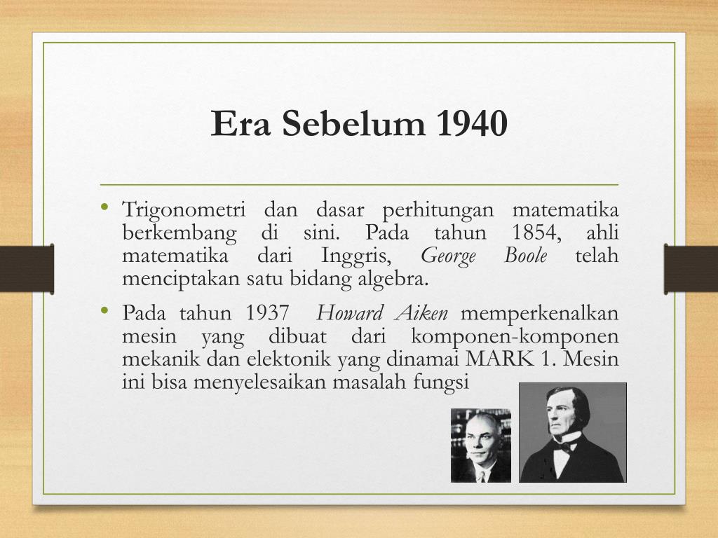 PPT - PENGANTAR TEKNOLOGI INFORMASI Perkembangan dan Klasifikasi ...