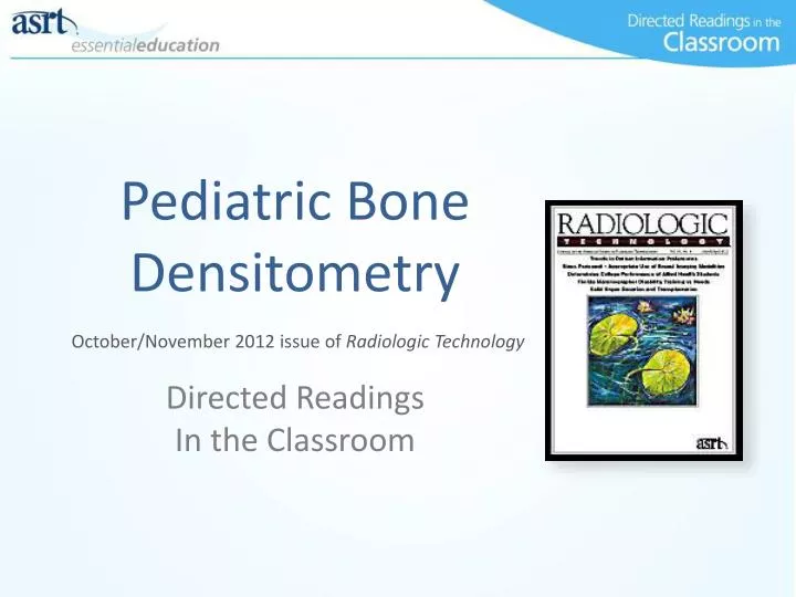 PPT - Pediatric Bone Densitometry PowerPoint Presentation, free ...