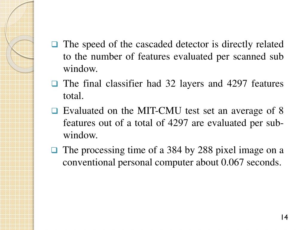 Ppt Robust Real Time Object Detection Powerpoint Presentation Free