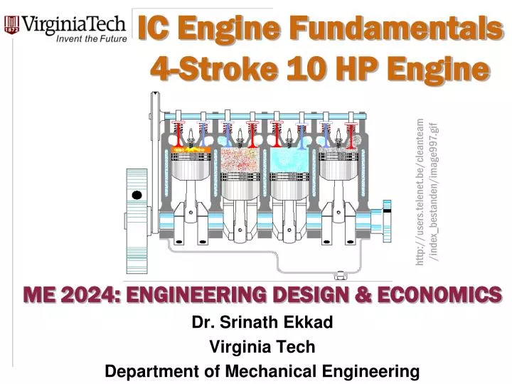 PPT - IC Engine Fundamentals 4-Stroke 10 HP Engine PowerPoint ...
