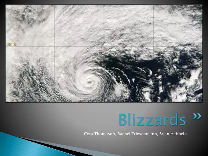 PPT - Blizzards PowerPoint Presentation, free download - ID:2409986