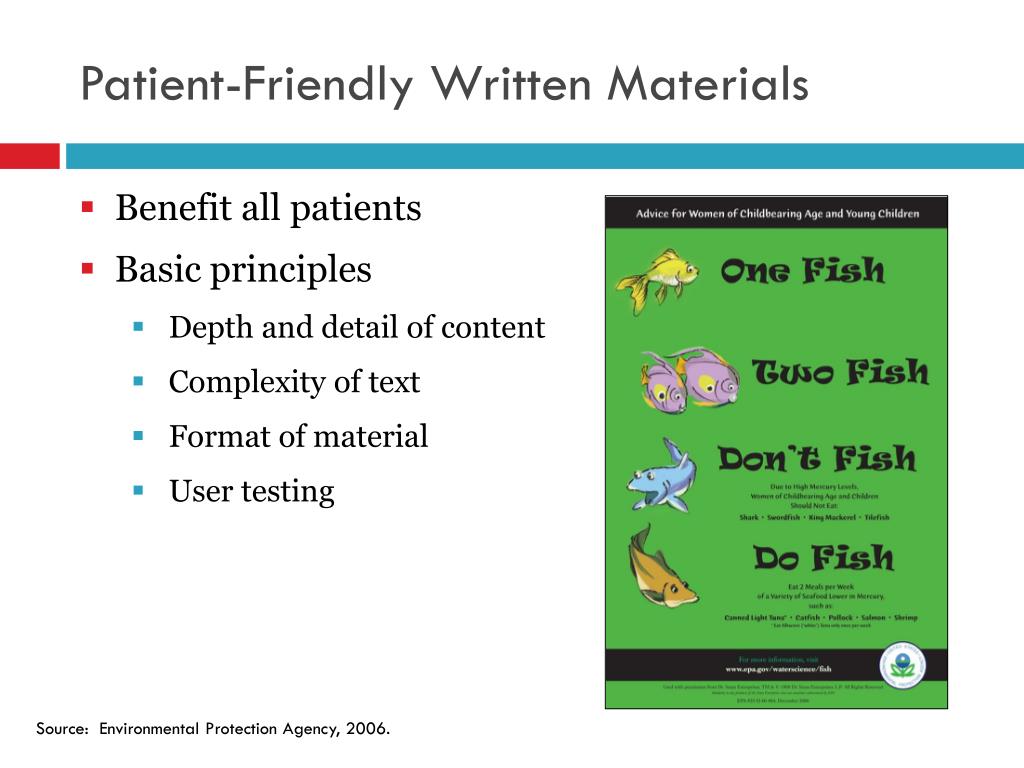 PPT - Health Literacy: Helping Patients Understand Their Care ...