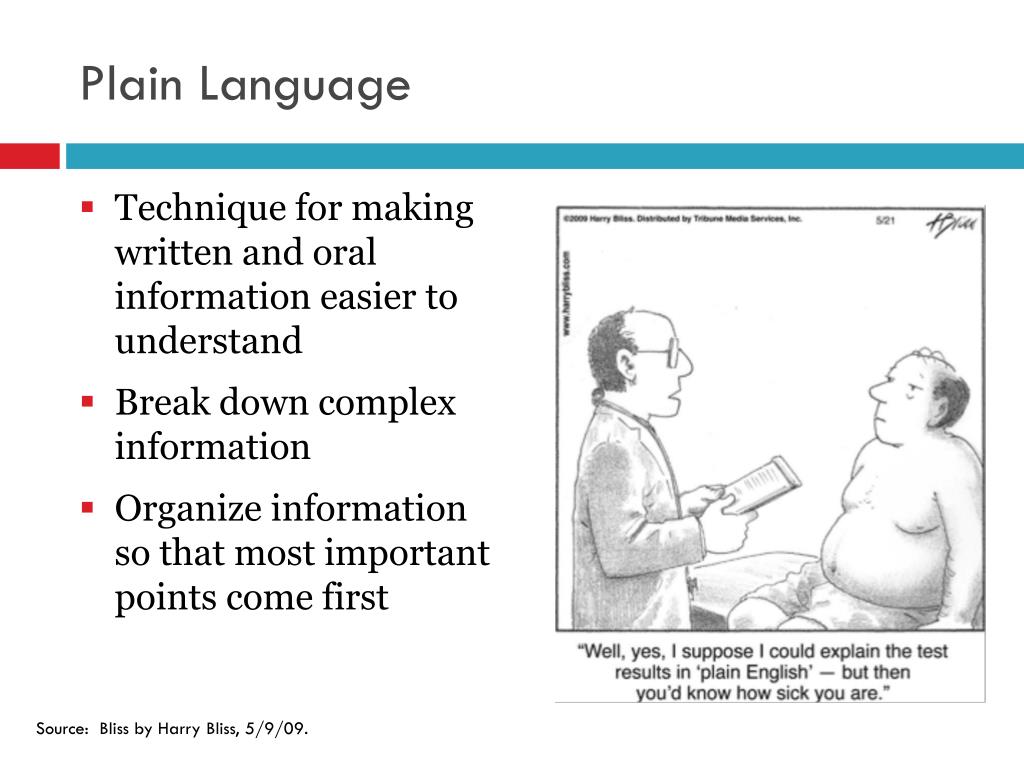 PPT - Health Literacy: Helping Patients Understand Their Care ...