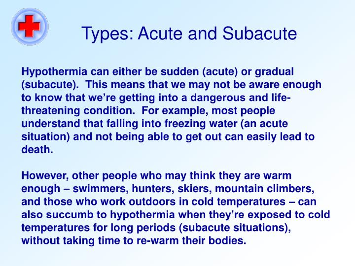 PPT - Cold Exposure Injuries: PowerPoint Presentation - ID:2410305