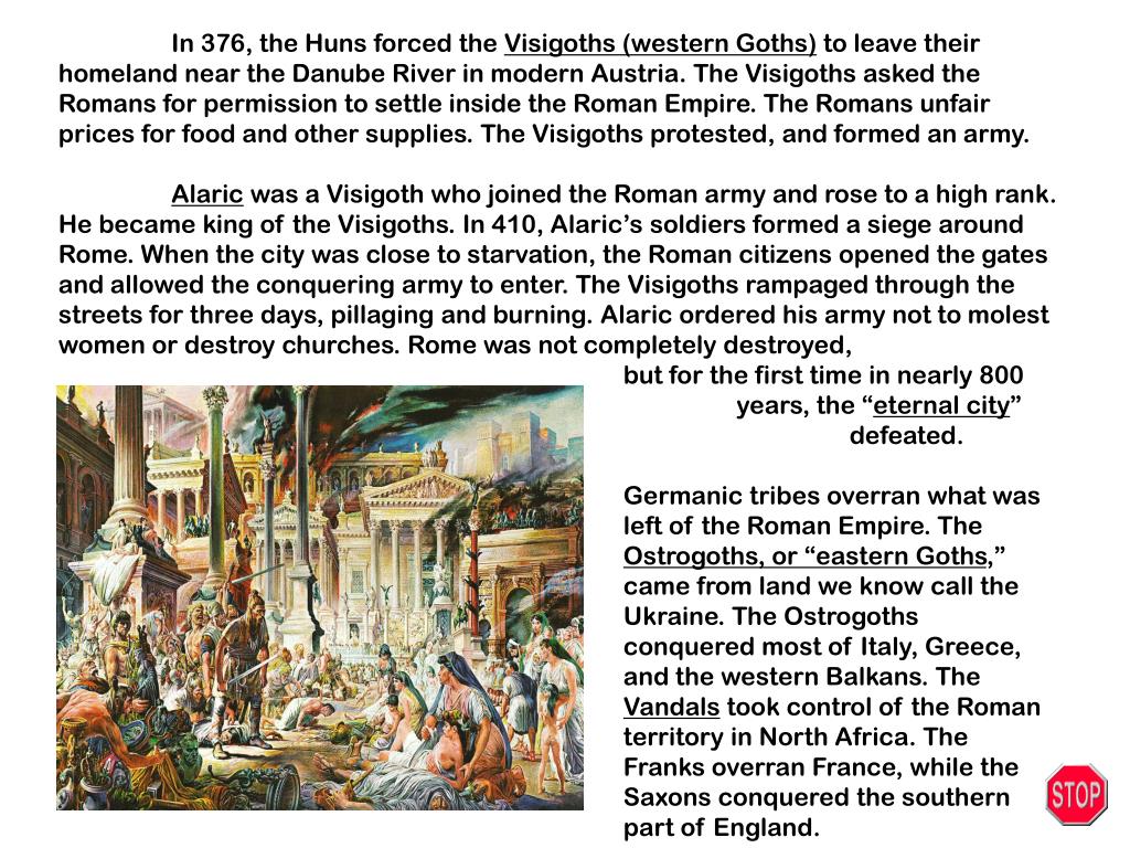 PPT - The Middle Ages The Huns Germanic Barbarians Charlemagne Religion ...