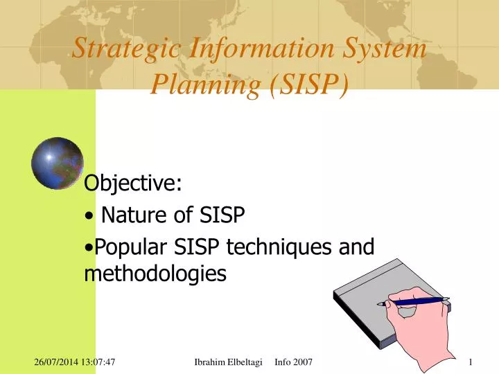 PPT - Strategic Information System Planning (SISP) PowerPoint ...