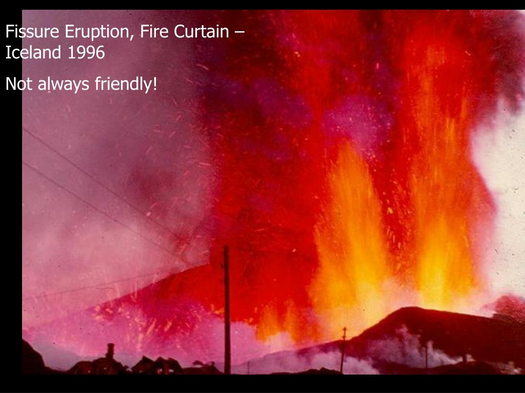 PPT - Shield Volcano – Mafic Lava See how dark the rocks are & how flat ...