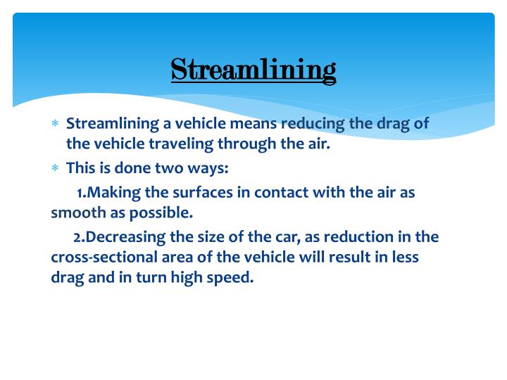 PPT - Aerodynamics in Race Cars PowerPoint Presentation - ID:2411598