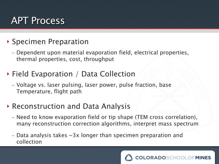PPT - Introduction to Atom Probe Tomography PowerPoint Presentation ...