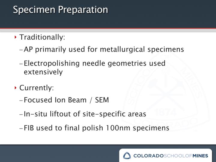 PPT - Introduction to Atom Probe Tomography PowerPoint Presentation ...