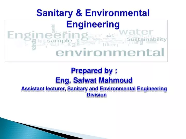 PPT - Sanitary & Environmental Engineering PowerPoint Presentation - ID ...