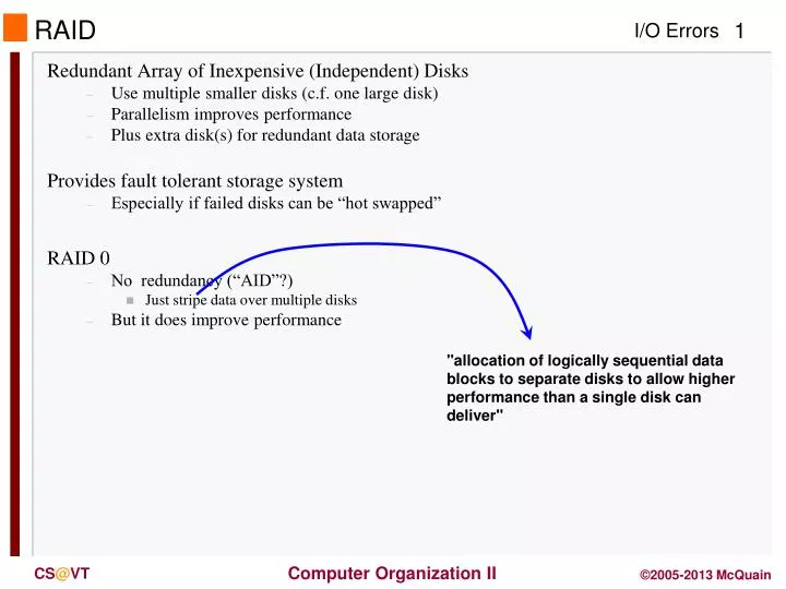 PPT - RAID PowerPoint Presentation, free download - ID:2412615