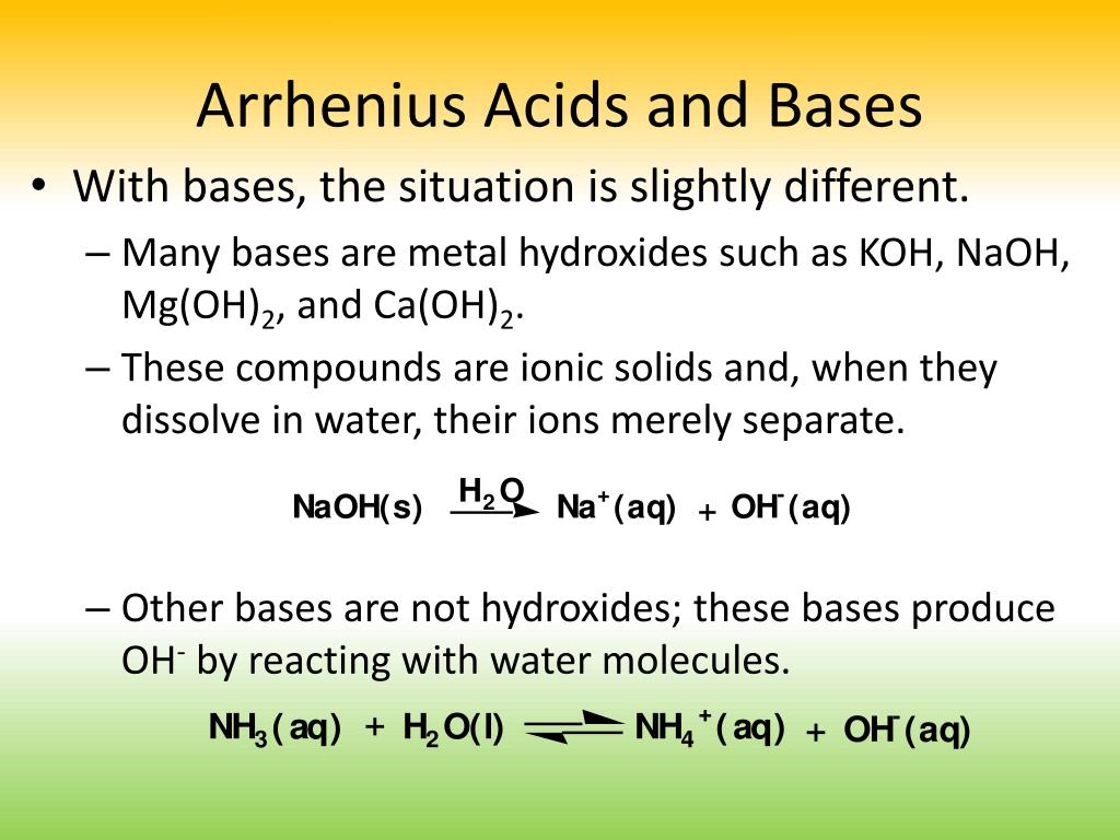 PPT - Arrhenius Acids and Bases PowerPoint Presentation, free download ... PPT - Arrhenius Acids and Bases PowerPoint Presentation, free download ...