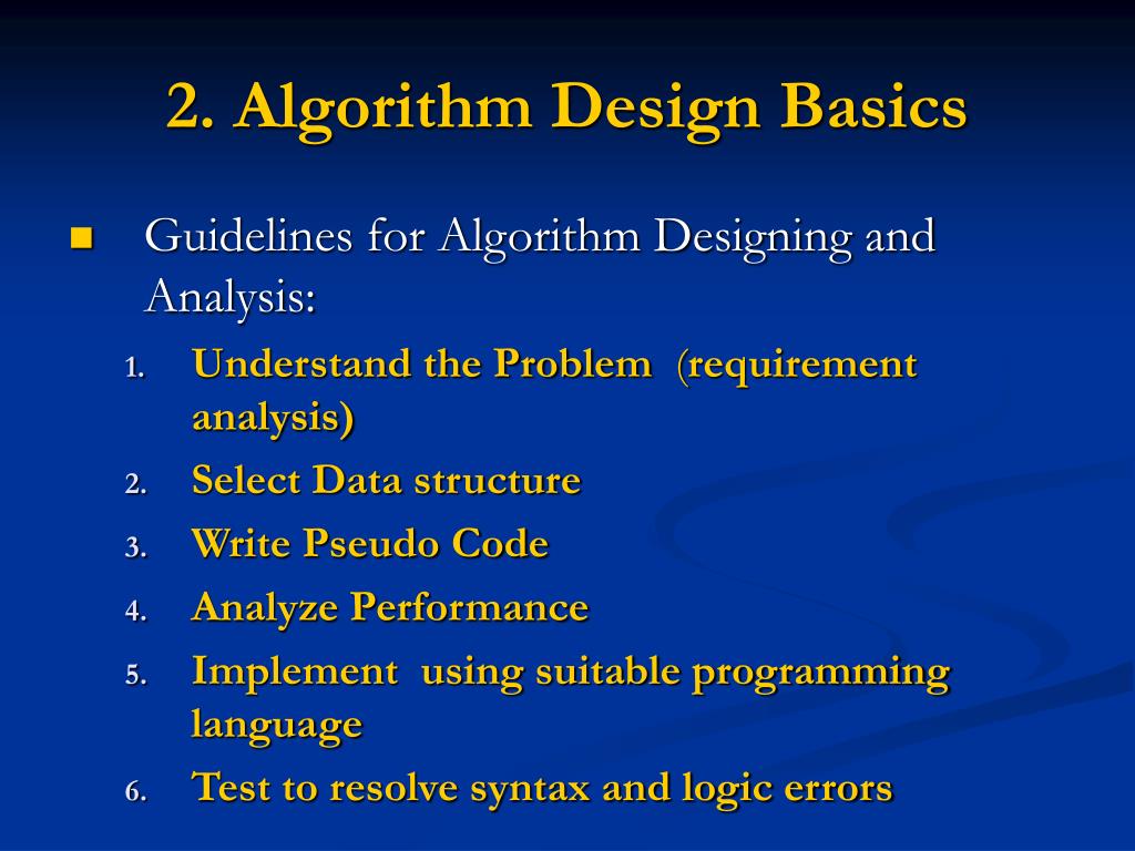 Ppt Data Structures And Algorithms Introduction To Algorithms Powerpoint Presentation Id2413040