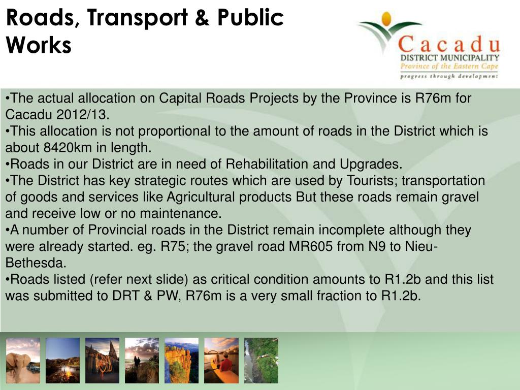 PPT - 01 August 2012 Executive Mayor Cacadu District Municipality Cllr ...