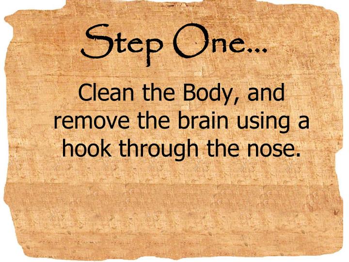 PPT - 5 Simple Steps to Make a Mummy. PowerPoint Presentation - ID:2413101