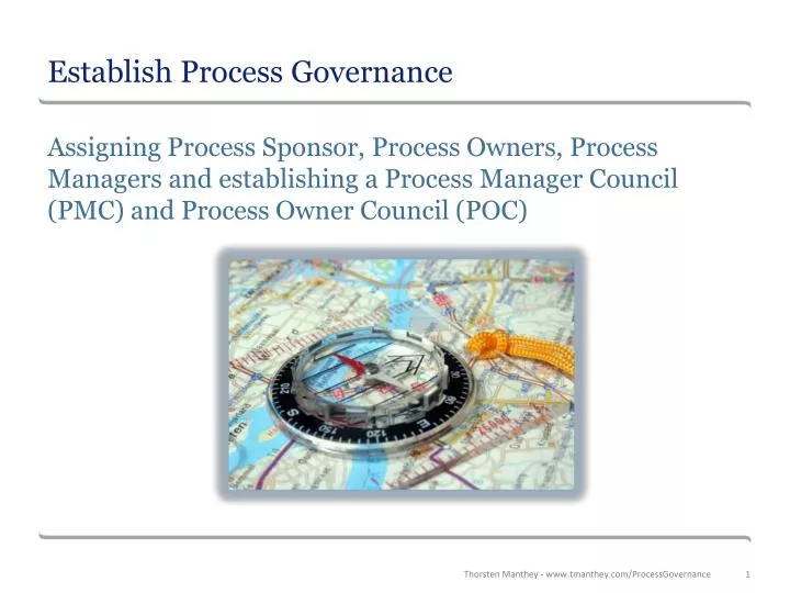 PPT - Establish Process Governance PowerPoint Presentation, free ...