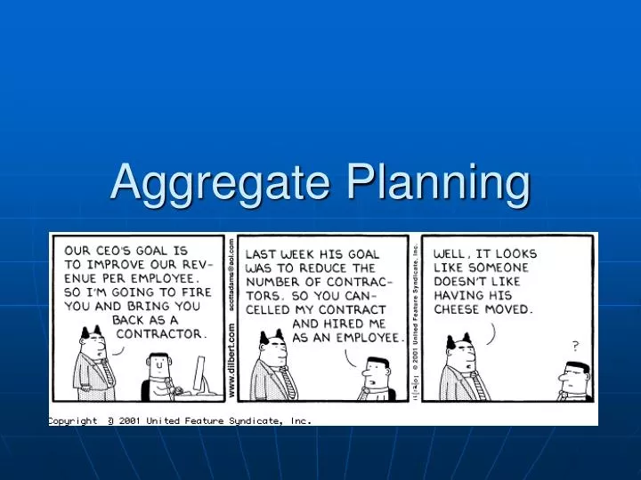 PPT - Aggregate Planning PowerPoint Presentation, free download - ID ...