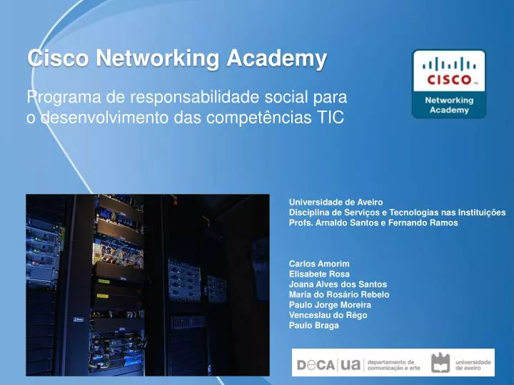 Ppt Cisco Networking Academy Powerpoint Presentation Free Download