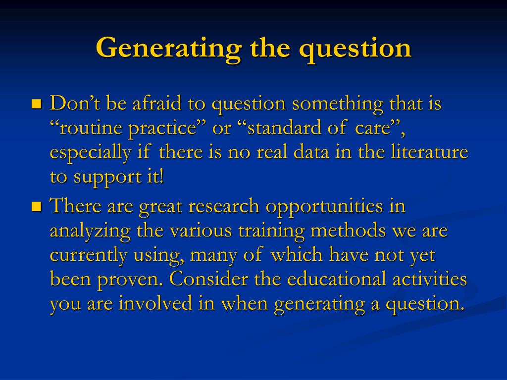 PPT - Clinical Research Amid the Chaos of a Busy Clinical Practice ...