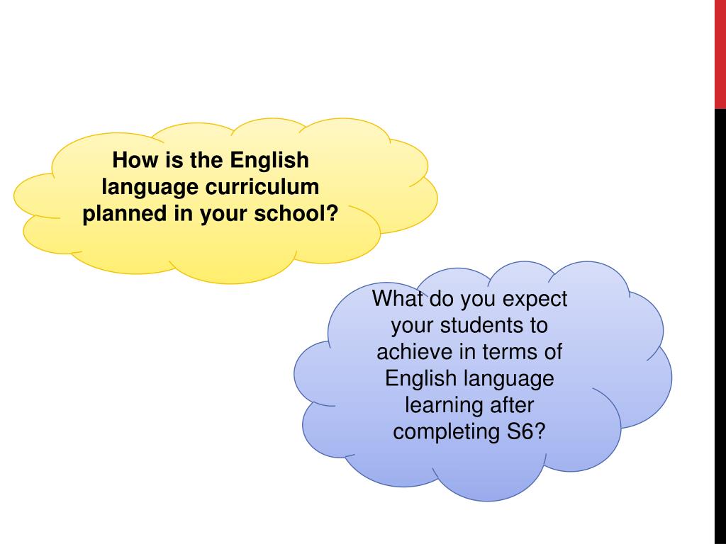 PPT - English Language Education Section Curriculum Development ...