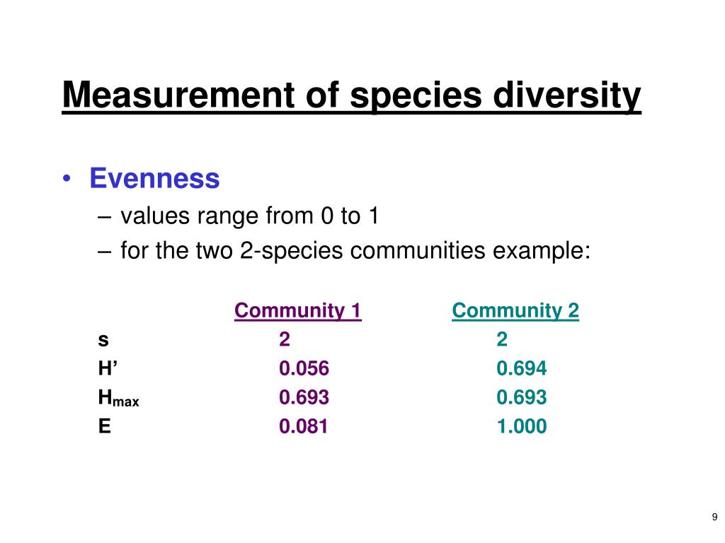 Ppt Species Diversity Powerpoint Presentation Free Download Id 2414544