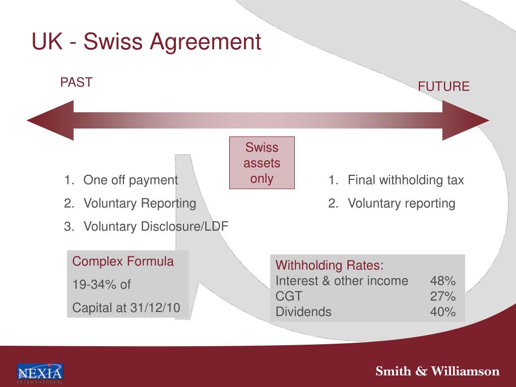 PPT - The UK-Swiss Tax Agreement PowerPoint Presentation, free download ...