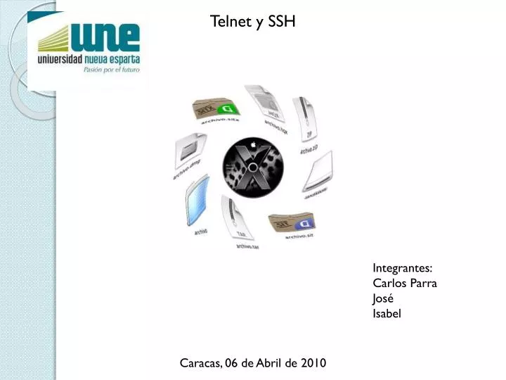 PPT - Telnet y SSH PowerPoint Presentation, free download - ID:2414619