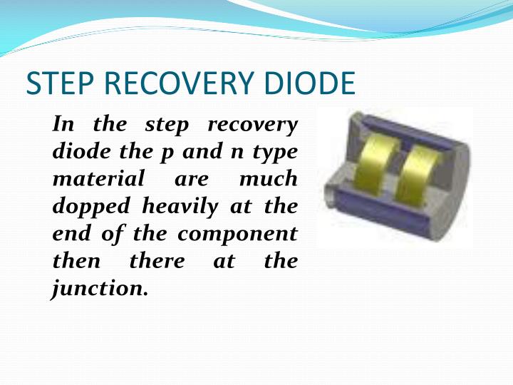PPT - Step Recovery Diode PowerPoint Presentation - ID:2414931