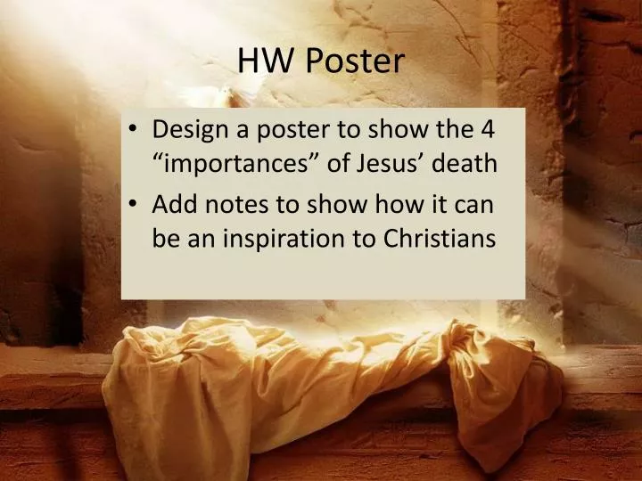 PPT - HW Poster PowerPoint Presentation, free download - ID:2414961