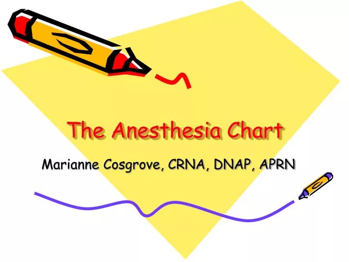 PPT - The Anesthesia Chart PowerPoint Presentation, free download - ID ...