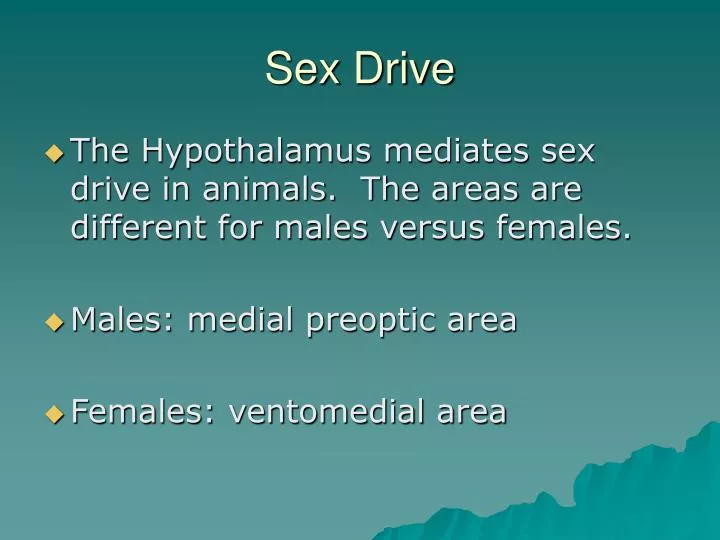 Ppt Sex Drive Powerpoint Presentation Free Download Id 2415027
