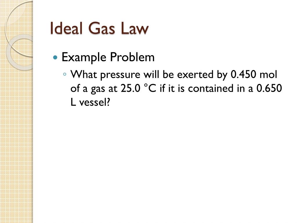 PPT - Kinetic Molecular Theory of Gases and the Gas Laws PowerPoint ...