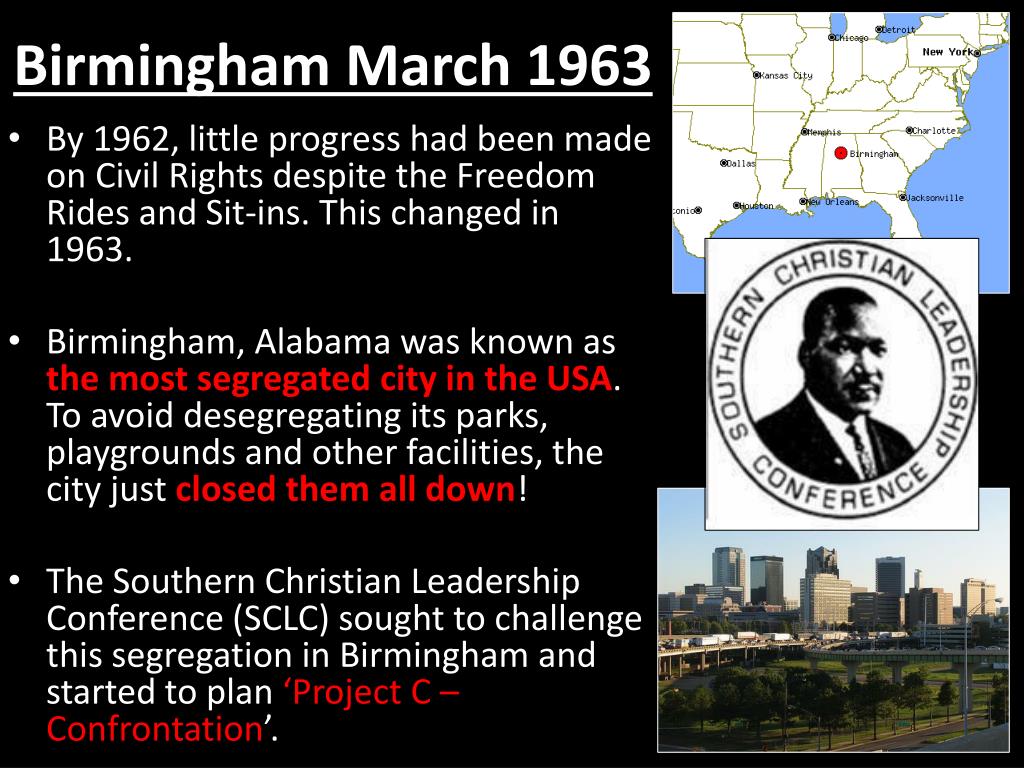 PPT - Why were the Birmingham and Washington marches so important ...